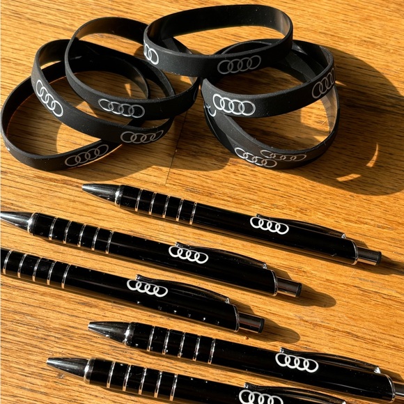 Audi | Accessories | Audi Pens And Audi Bracelet Set | Poshmark